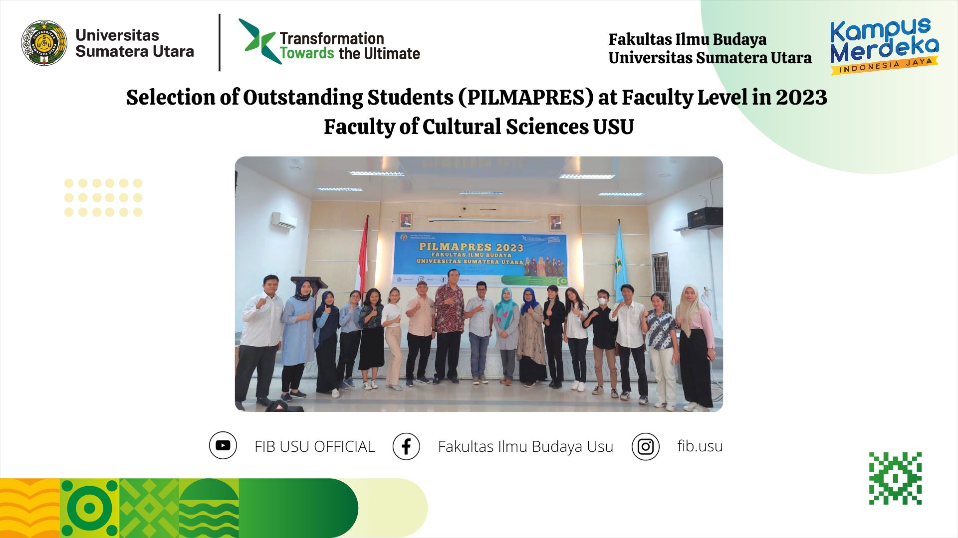 Selection Of Outstanding Students (pilmapres) At Faculty Level In 2023 ...