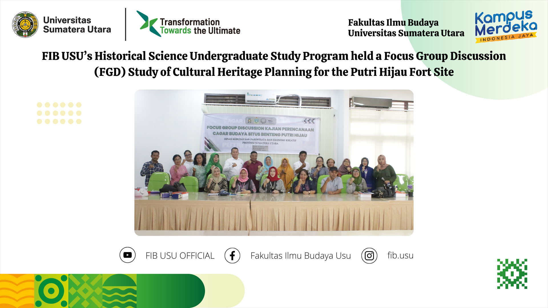 Fib Usu Historical Science Undergraduate Study Program Held A Focus ...