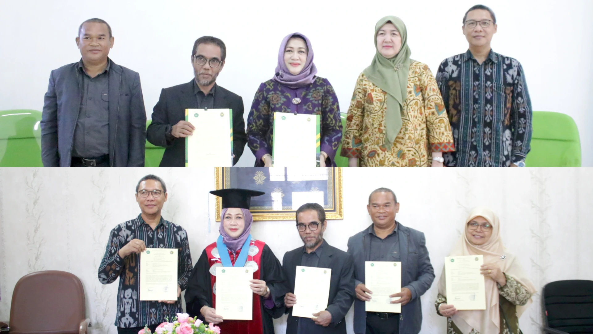 Signing Of The Cooperation Agreement (pks) Between Fib Usu And Fib ...