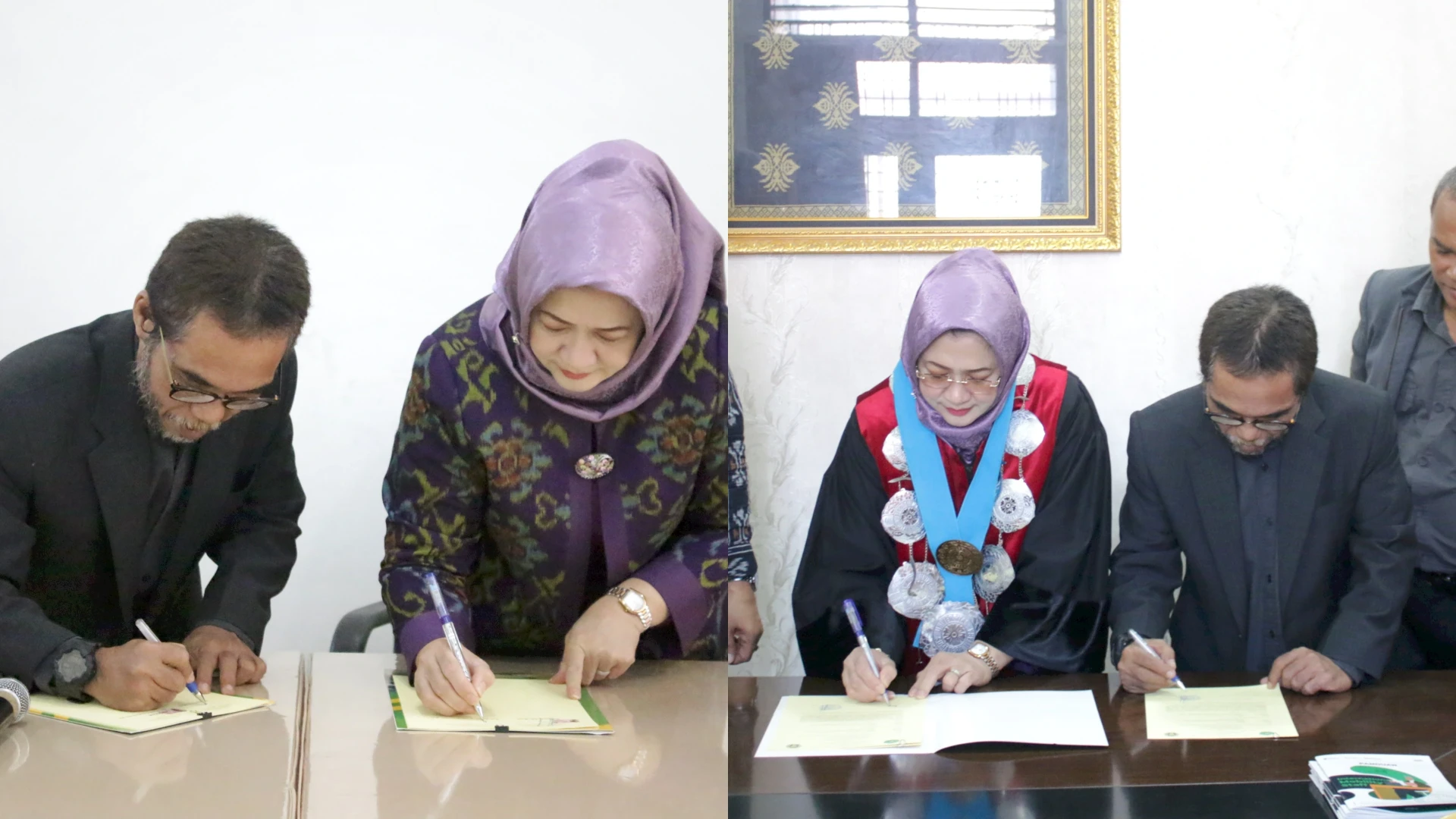 Signing Of The Cooperation Agreement (pks) Between Fib Usu And Fib ...
