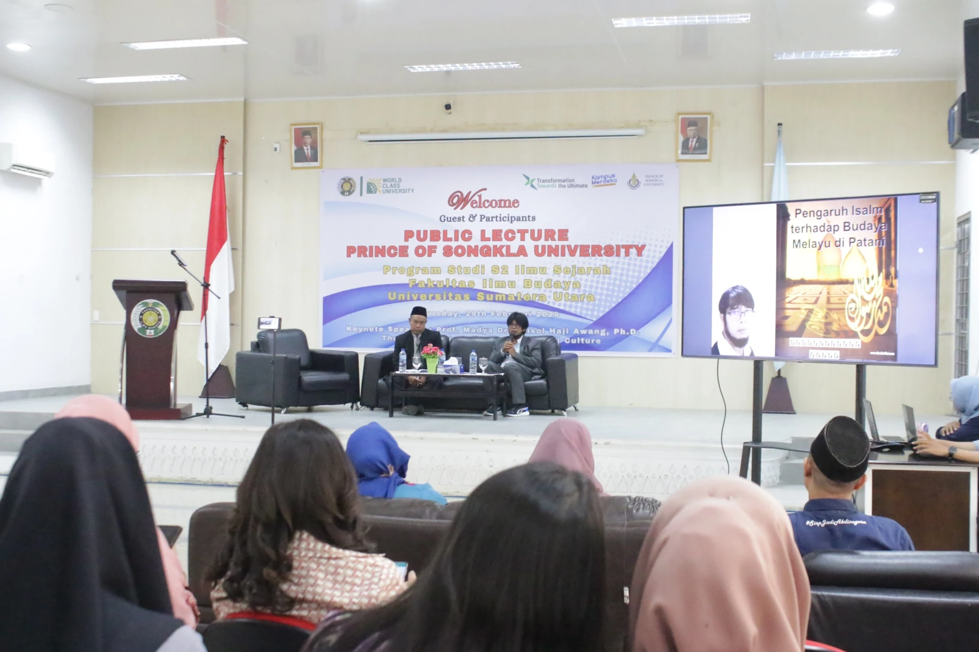 Public Lecture "islamic Influence In Pattani Culture" With Prince Of ...