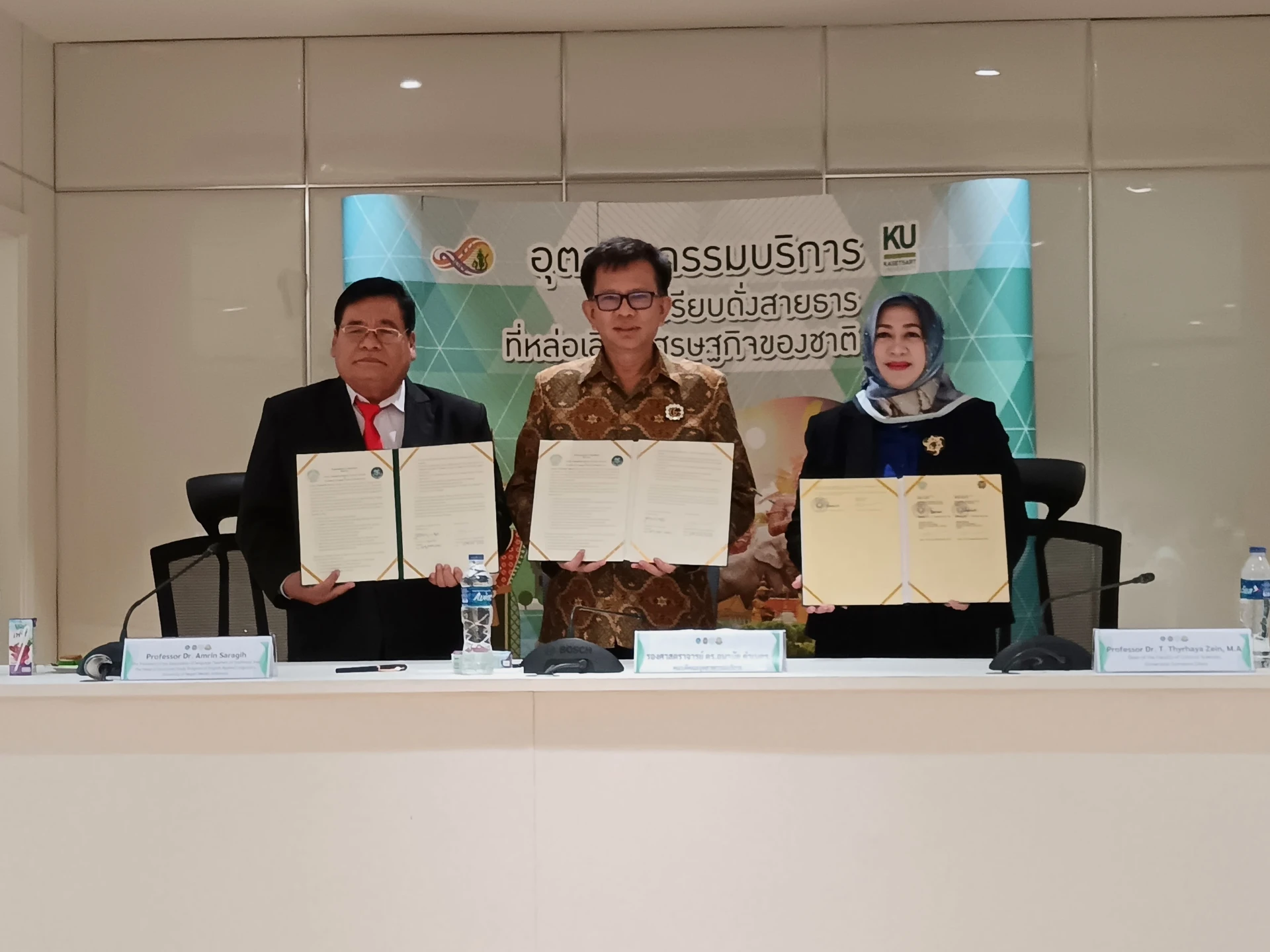 Signing Of Moa And Ia Between Faculty Of Cultural Sciences Usu And ...