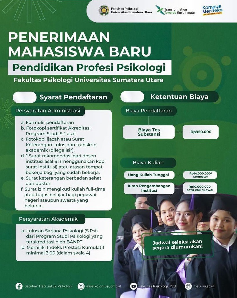 Penerimaan Mahasiswa Baru Pendidikan Profesi Psikologi | Fakultas ...
