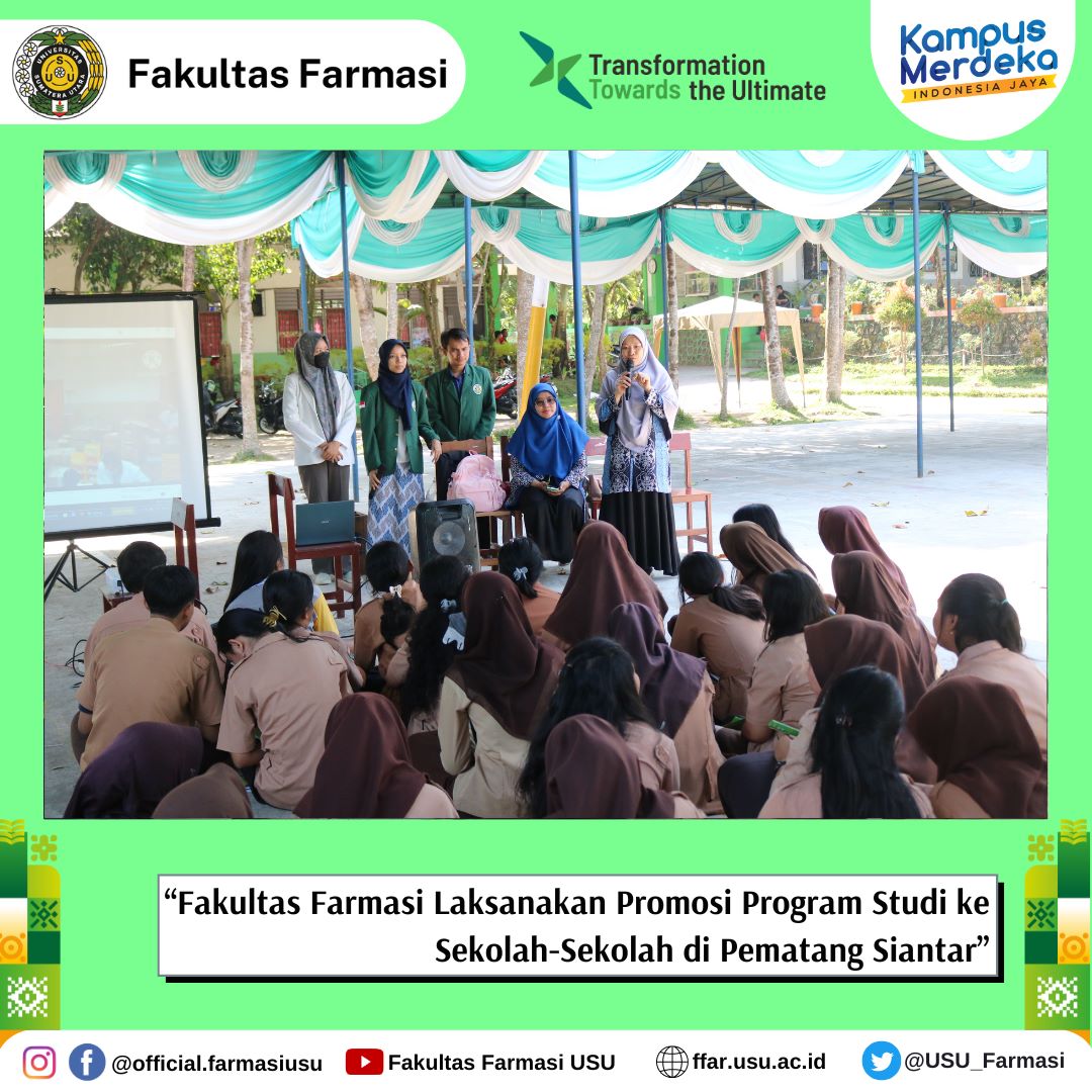 Fakultas Farmasi Laksanakan Promosi Program Studi Ke Sekolah-sekolah ...