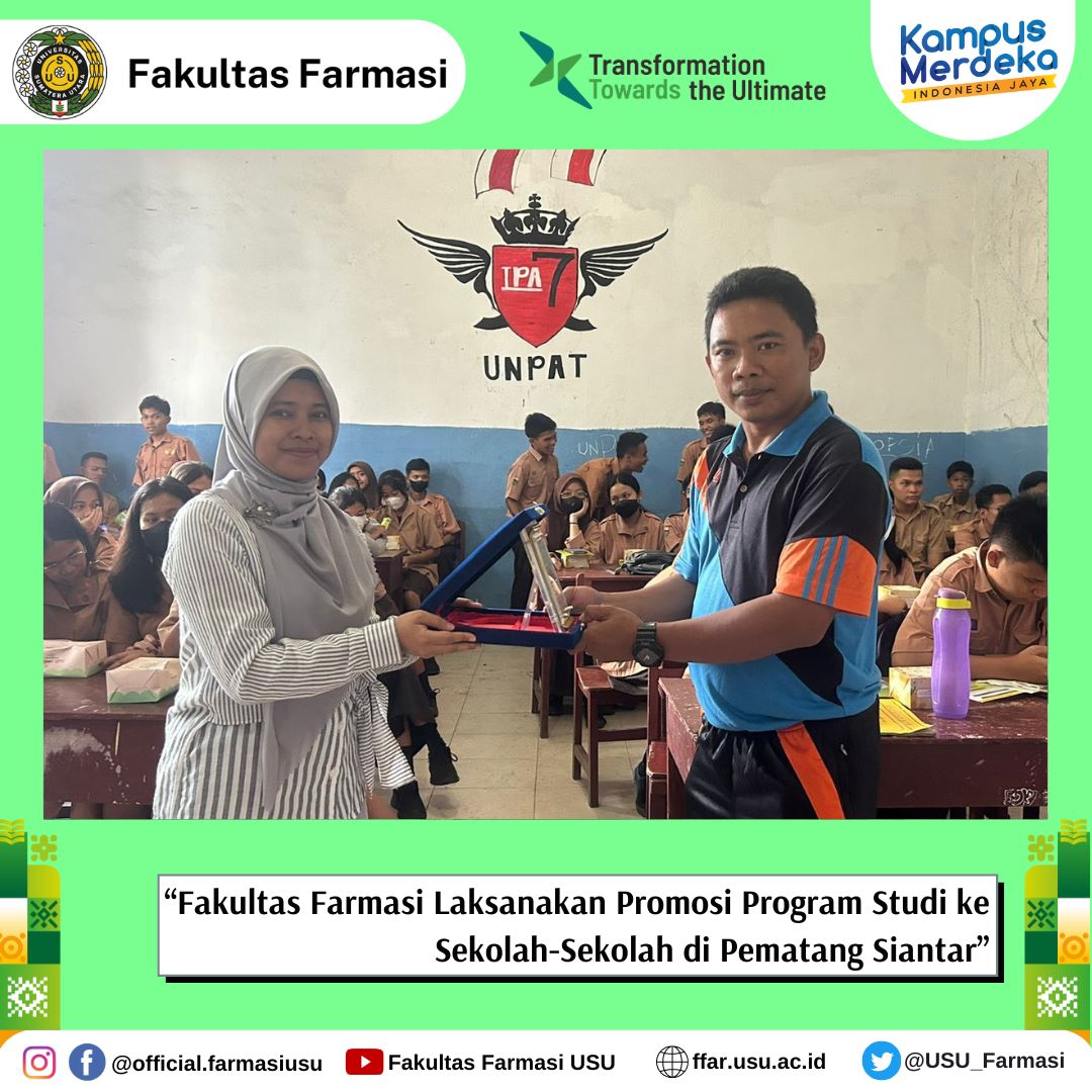 Fakultas Farmasi Laksanakan Promosi Program Studi Ke Sekolah-sekolah ...