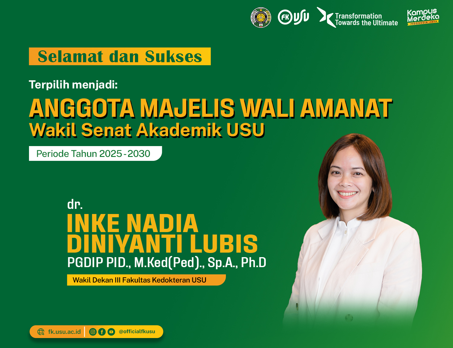 Dr. Inke Terpilih Menjadi Anggota Majelis Wali Amanat Periode 2025-2030 ...