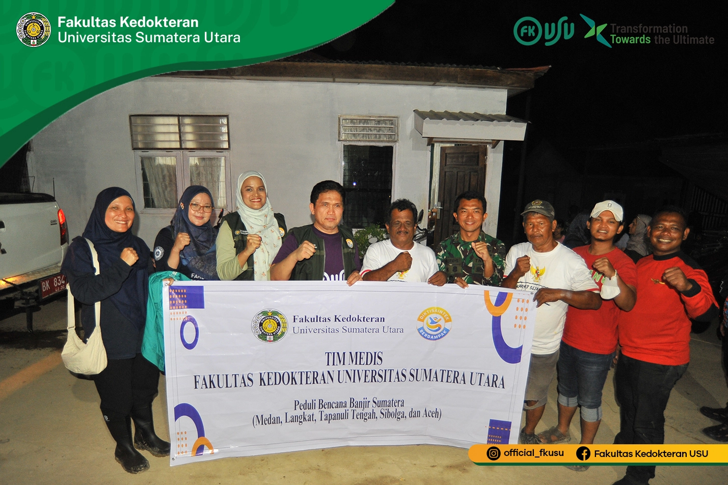 Tim Medis Fk Usu Salurkan Bantuan Dari Kemendiktisaintek Dan Layanan ...