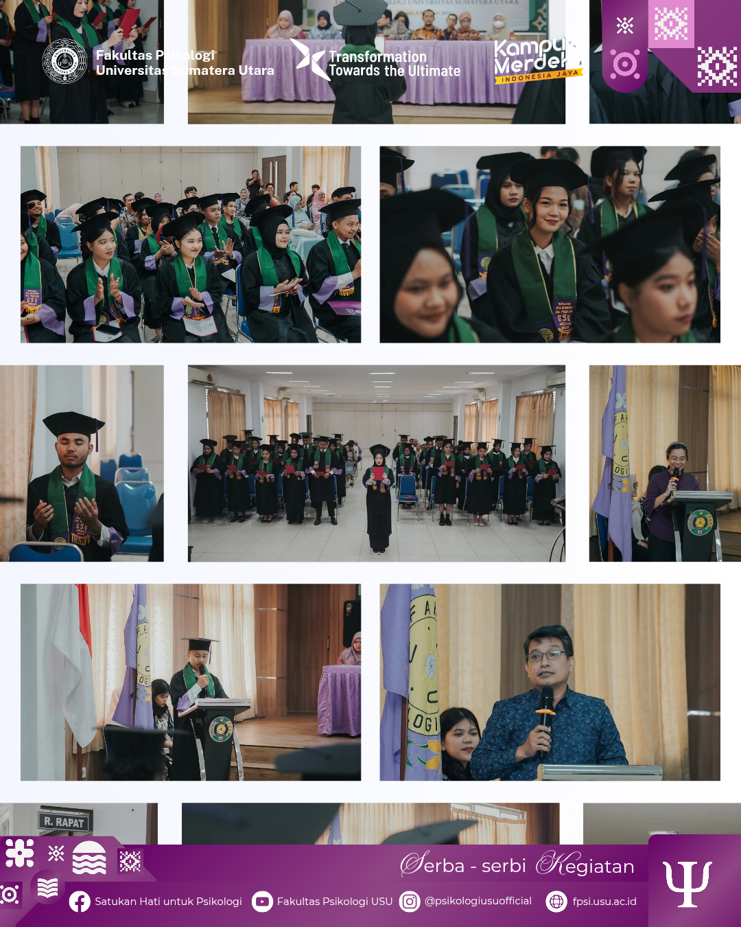 Serba-serbi Kegiatan Fakultas Psikologi Universitas Sumatera Utara ...
