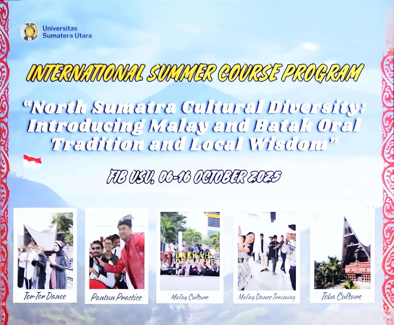 Penyambutan Mahasiswa/peserta Summer Course Di Fib Usu 2025 | Fakultas ...