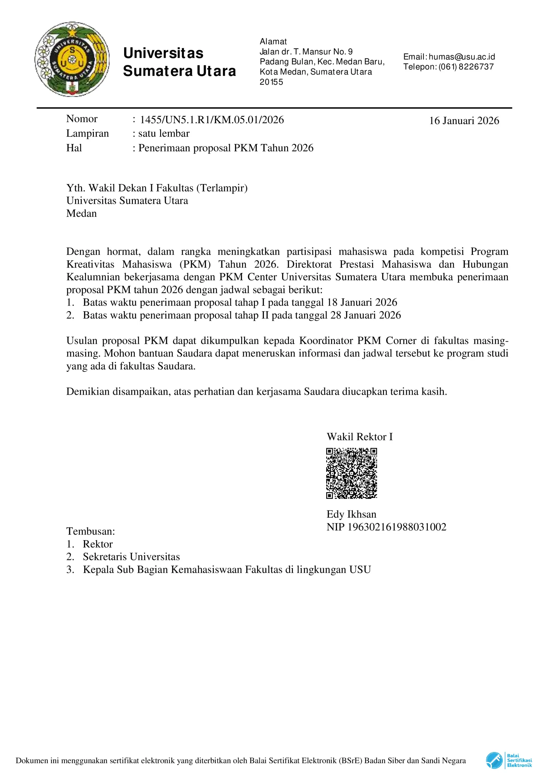 Penerimaan Proposal Pkm Tahun 2026 | Fakultas Ilmu Budaya Universitas ...