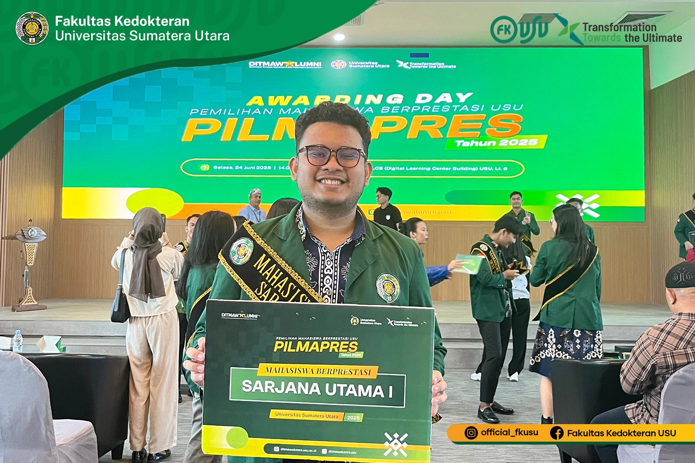 Mahasiswa Fakultas Kedokteran Meraih Prestasi Pada Pilmapres Usu 2025 ...