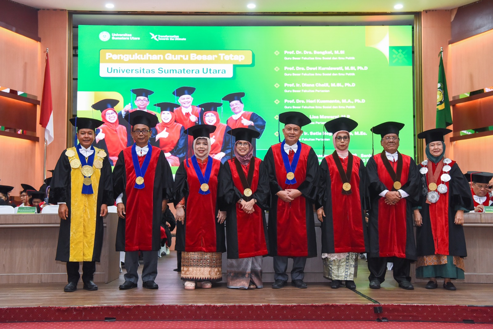 Six USU Professors Inaugurated, Encouraging Innovation and Academic ...