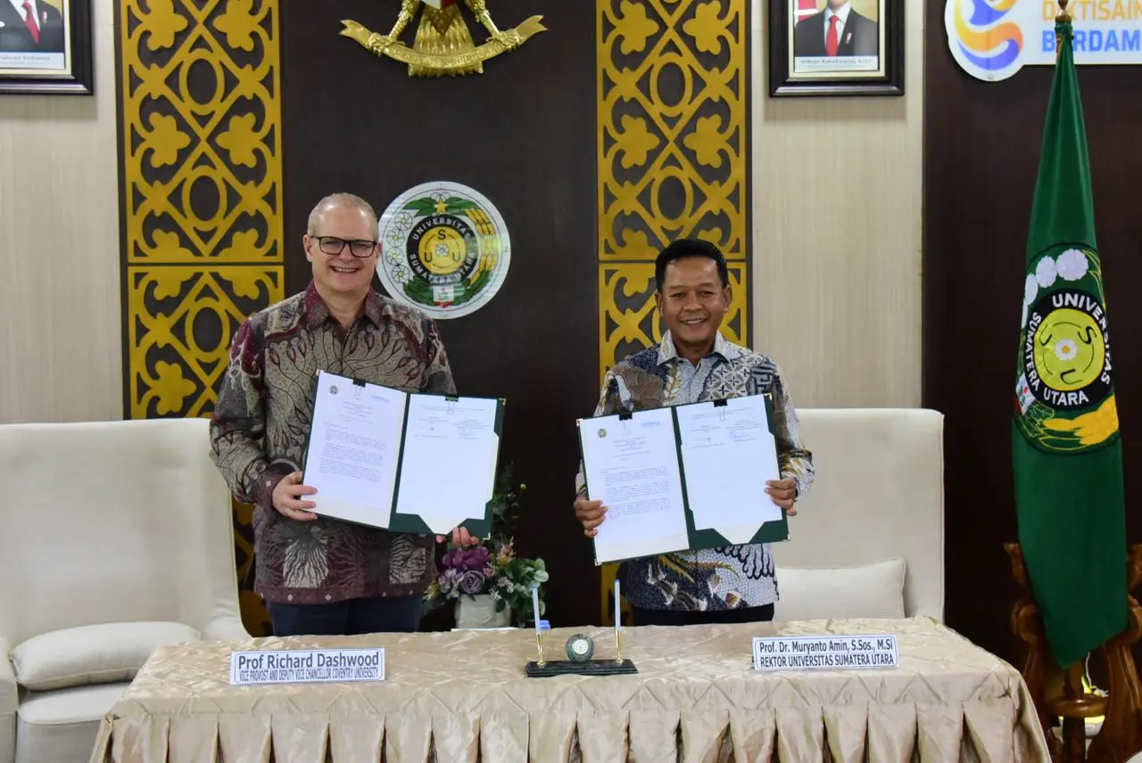 MoU dengan Coventry University London, USU Perkuat Jejaring ...