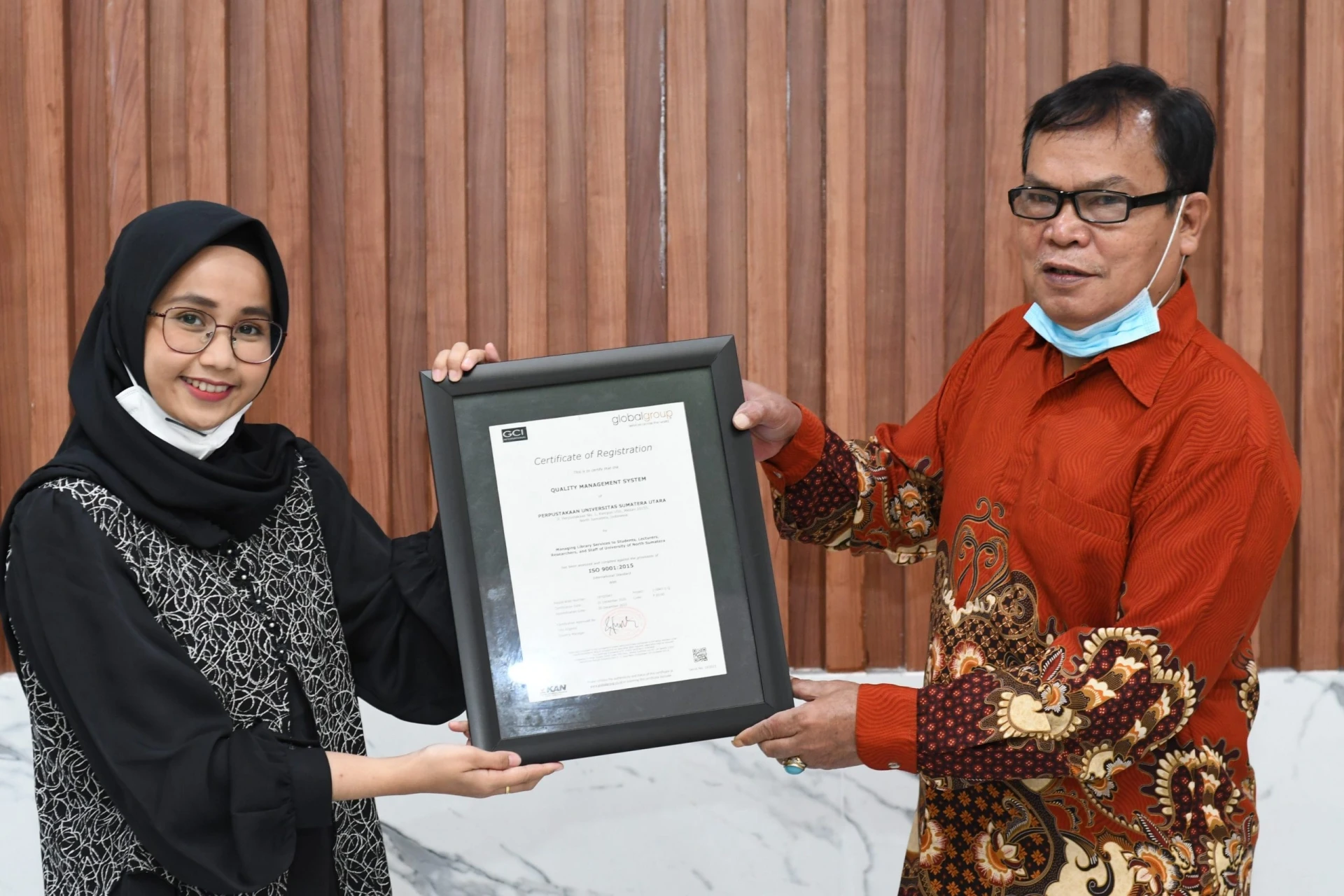 Perpustakaan Usu Peroleh Sertifikat Iso 9001:2015 | Perpustakaan ...