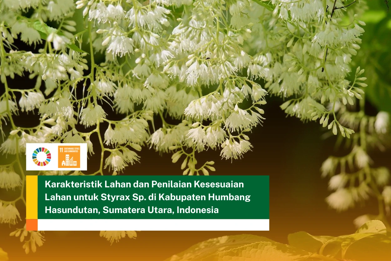 Karakteristik Lahan dan Penilaian Kesesuaian Lahan untuk Styrax sp. di ...