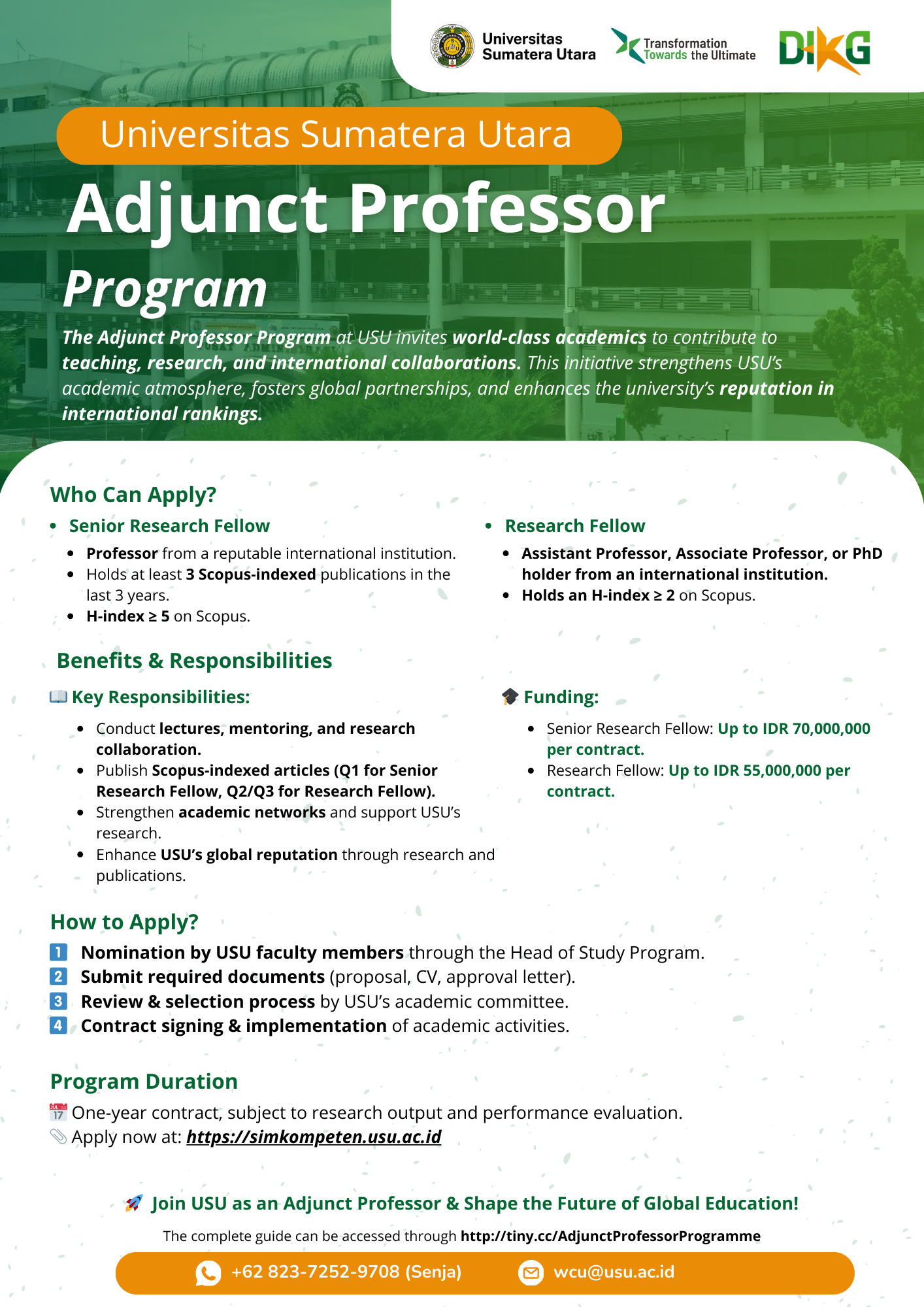 Adjunct Professor | Direktorat Kerja Sama dan Internasionalisasi ...