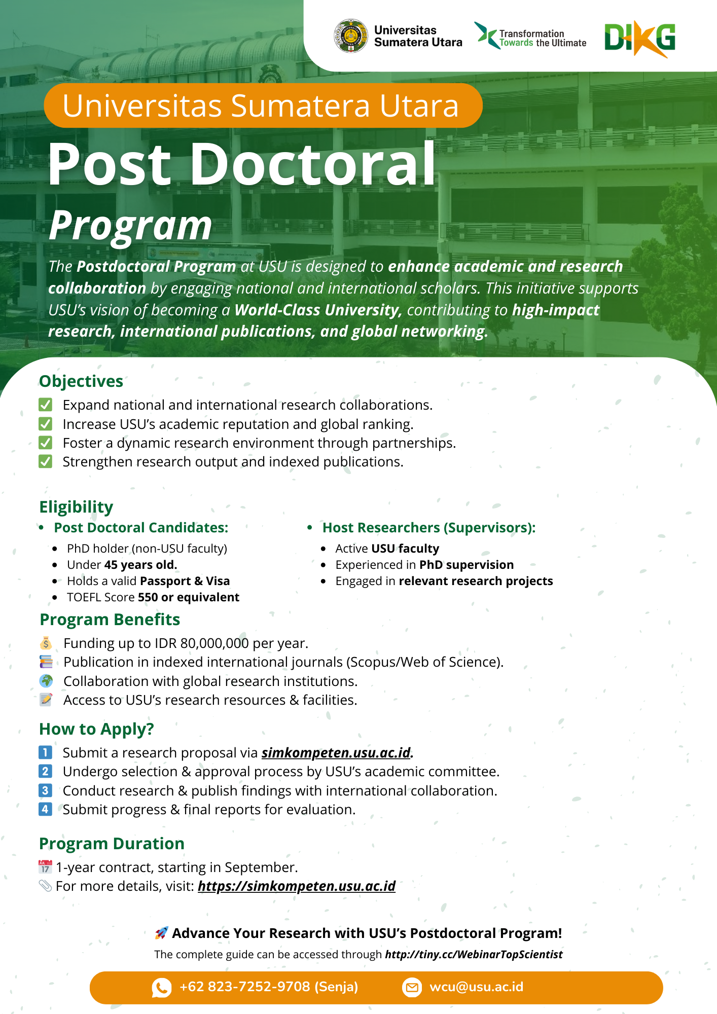 Post Doctoral | Direktorat Kerja Sama dan Internasionalisasi ...