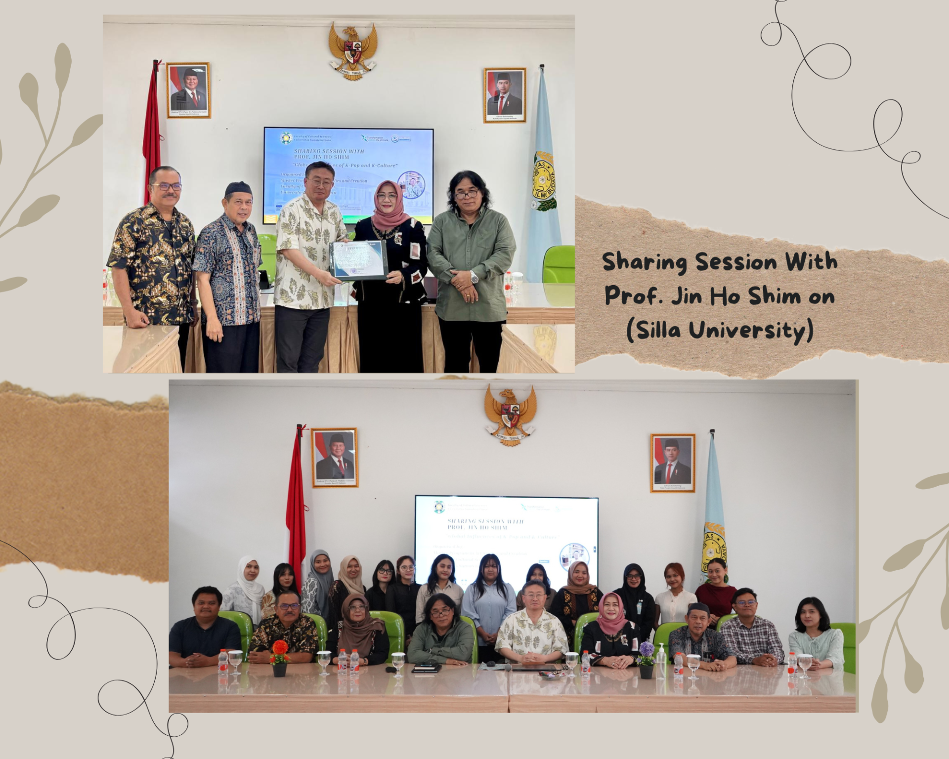 Sharing Session With Prof. Jin Ho Shim On (silla University) "global ...